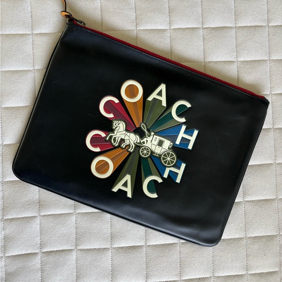 Coach | Tablets & Accessories | Coach Black Tablet Casepouch With ...